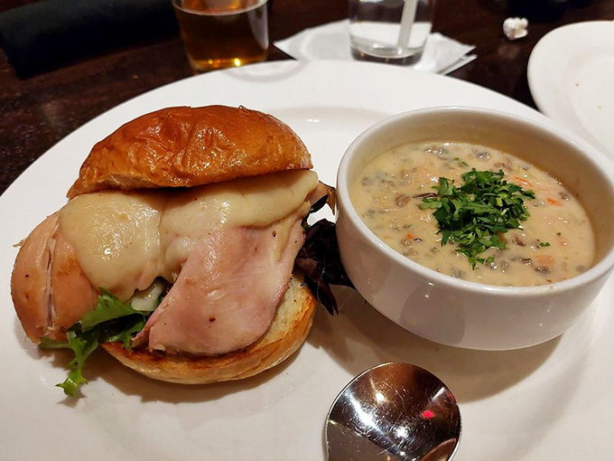 Pair that legendary sandwich with their soup, and you've got comfort food that hugs you from the inside out.