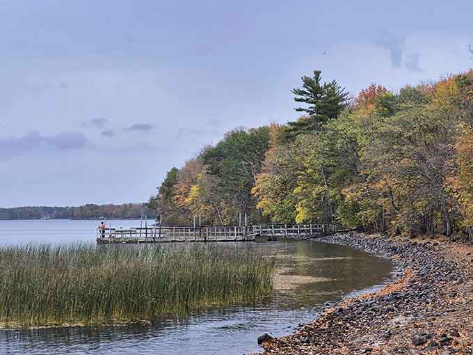 When the sky and water compete to see which can be more beautiful, visitors are the real winners of this scenic contest.