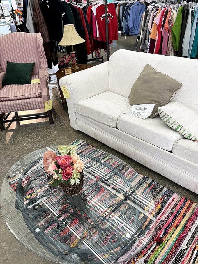 Create an instant living room vignette with these gently-loved furniture pieces &ndash; the stories they could tell!