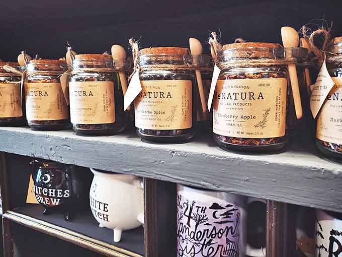 Witch, please! These artisanal herbal teas and candles promise everything from relaxation to revenge, depending on your particular needs that day.