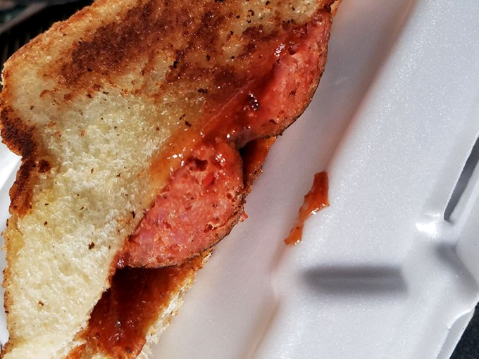 Simplicity at its finest&mdash;a Hot Link Sandwich that proves extraordinary flavor doesn't require fancy presentation, just honest cooking.