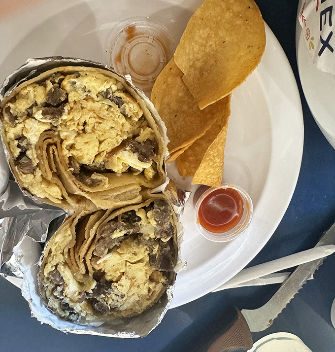 Peek inside to discover the perfect egg-to-filling ratio &ndash; a breakfast engineering marvel that will ruin standard drive-thru versions forever.