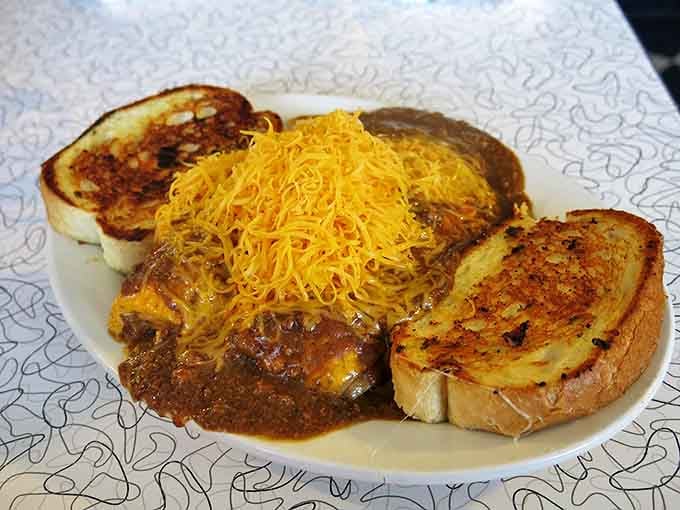 Cincinnati meets Italy in this bubbling masterpiece of pasta, meat sauce, and cheese that stretches for days when you dig in.