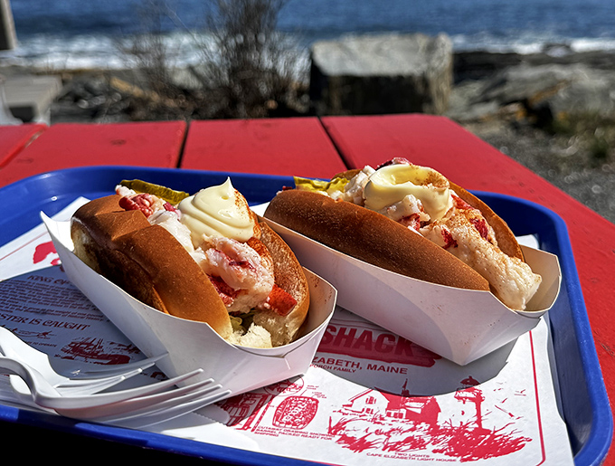 Lobster rolls so fresh they practically introduce themselves – sweet meat barely kissed with mayo in a perfectly toasted bun.