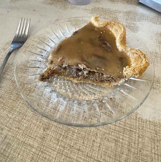 That slice of pecan pie isn't just dessert, it's a sweet reminder that homemade goodness never goes out of style, no matter what decade you're in.