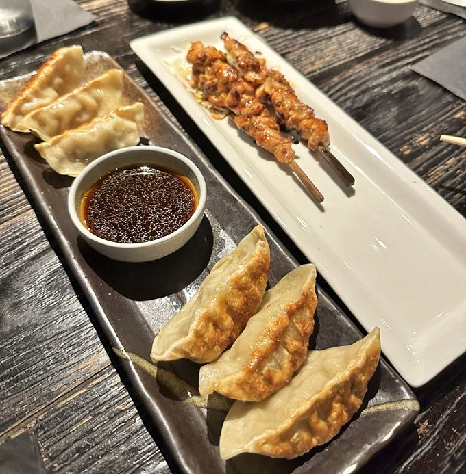 A dynamic duo that proves simplicity and technique create magic &ndash; crispy edges meet tender centers.