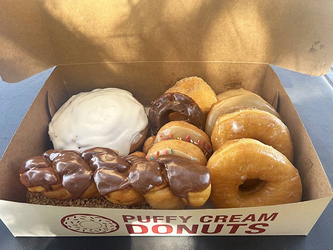 Opening this box is like discovering buried treasure, except instead of gold doubloons, it's filled with edible joy.