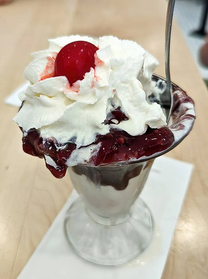Raspberry Fudge Torte Sundae &ndash; proof that raspberries and chocolate weren't just meant to be together, they were meant to be celebrated together.