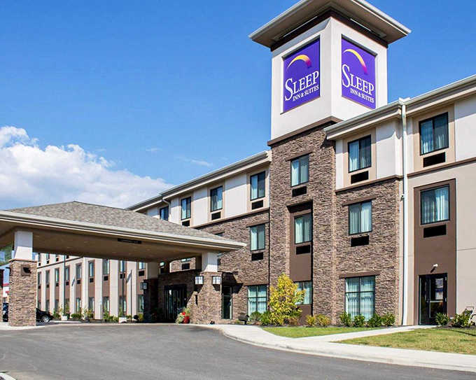 The Sleep Inn & Suites offers weary travelers a comfortable place to rest after a day of exploring Cambridge's many charms.