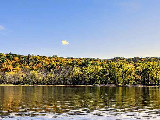 Fall transforms the St. Croix into a mirror reflecting nature's finest work, creating scenes that make you understand why people become landscape painters.