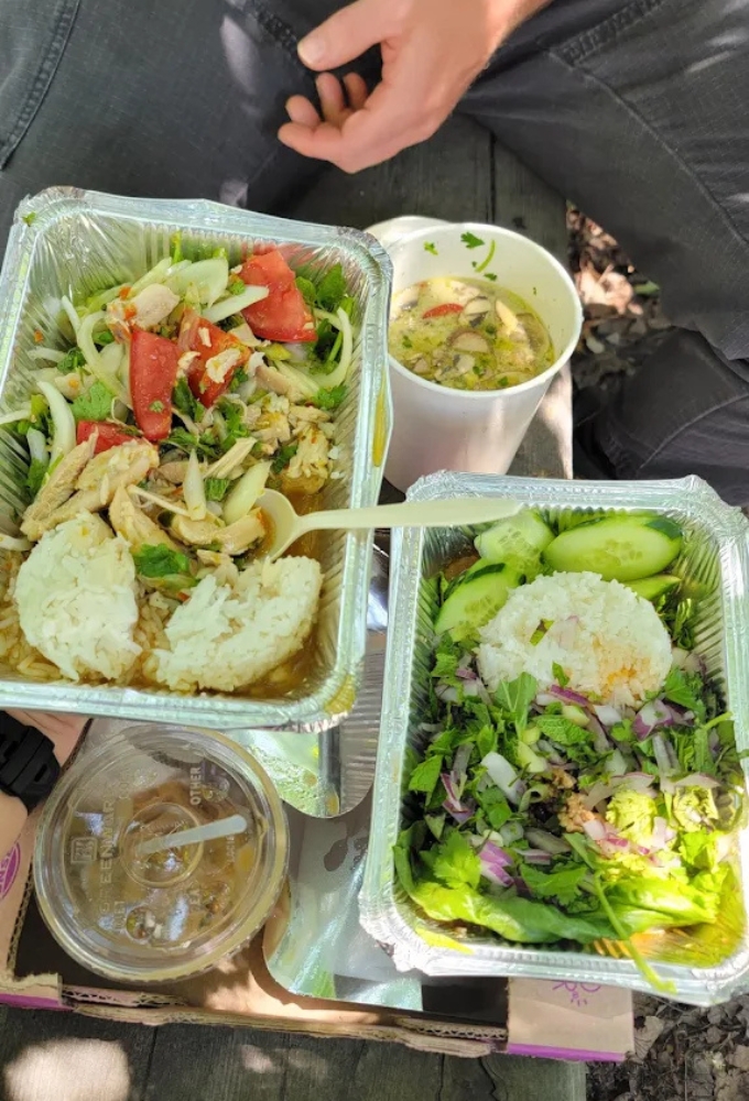 Takeout perfection, these containers hold treasures that somehow taste even better the next day, if they survive that long.