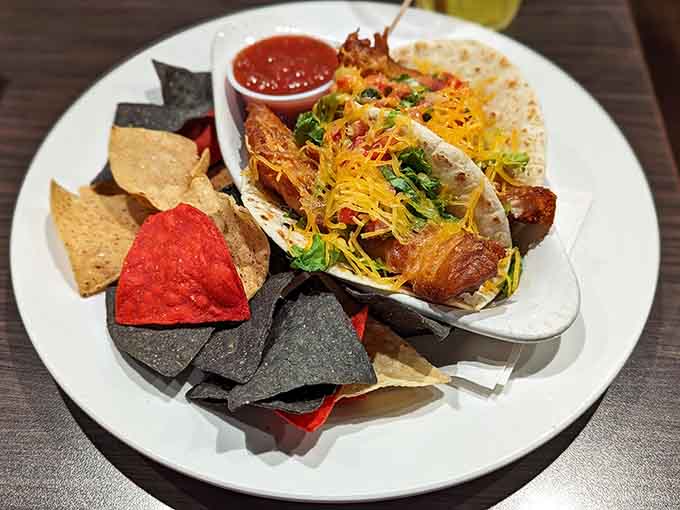 These beautifully plated tacos prove that simple ingredients, when treated with respect, can create something truly special worth driving across town for.