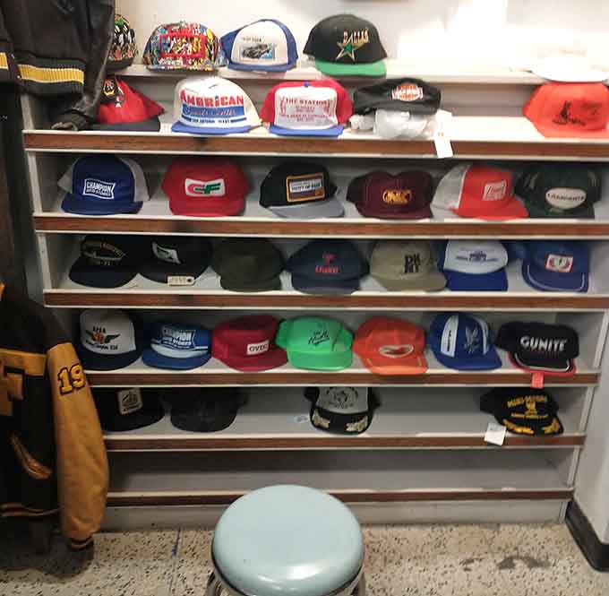 These vintage caps represent every team, trend, and terrible fashion decision from decades past, and somehow they all look cool again.