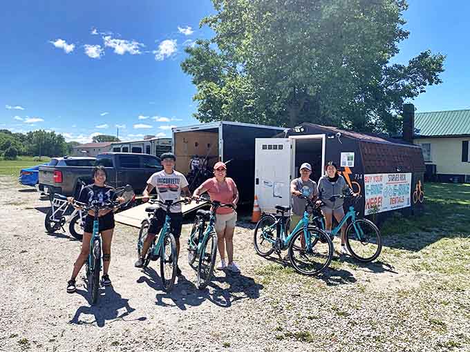 Grab some wheels and explore the canal towpath, where flat terrain meets scenic views in perfect harmony.