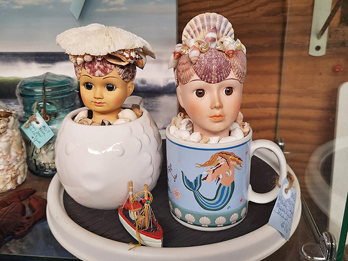 Quirky doll head planters showcase the delightful oddities awaiting discovery &ndash; where yesterday's discards become today's conversation pieces.