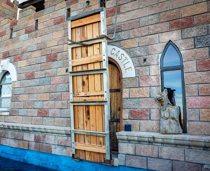 Not just decorative &ndash; this wooden drawbridge actually works! Your first step into a world of whimsy and wonder.