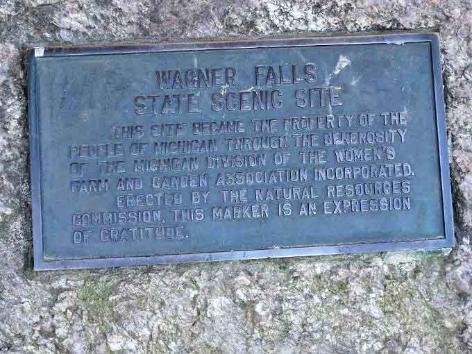 This historic marker tells the tale of foresighted conservation, when people recognized that some places deserve protection for generations to come.