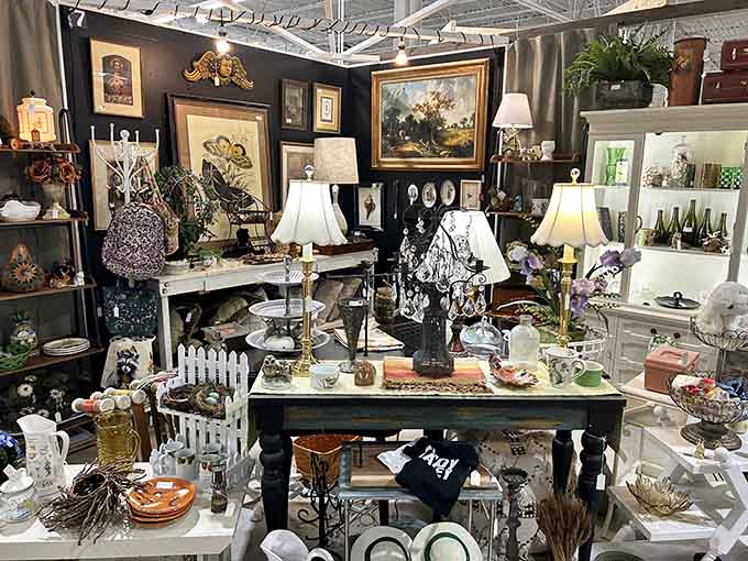 Sophisticated home decor pieces arranged like a designer's fever dream, each item ready to elevate your space instantly.