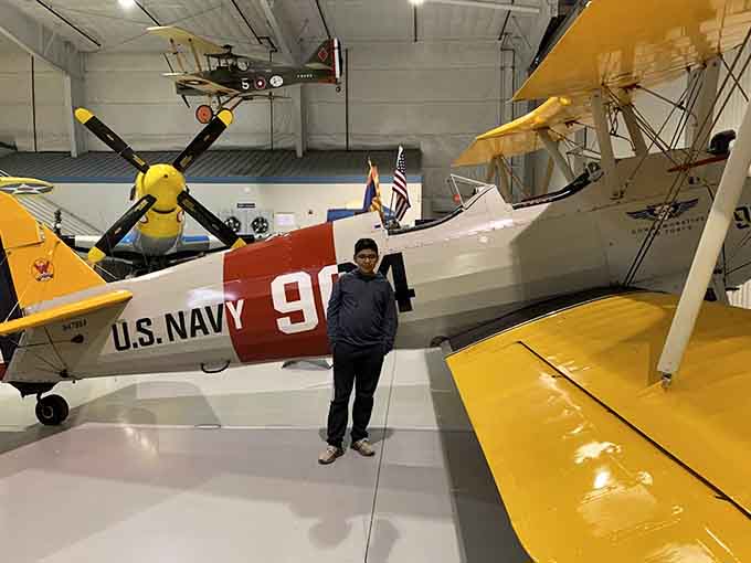 Standing beside these giants makes you realize just how brave those pilots were, and how small we really are.