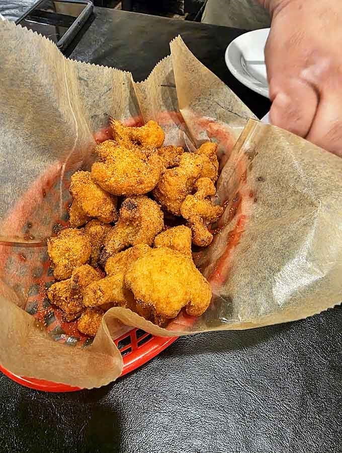 Golden, crispy nuggets that prove even the smaller items get the same attention to detail as the headlining meats on the menu.