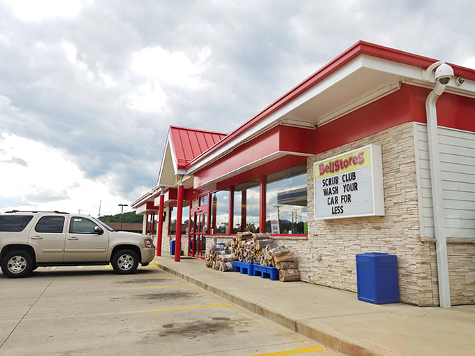 Even the local BellStores gas station embraces Dover's community spirit, where filling your tank might lead to filling your travel itinerary.
