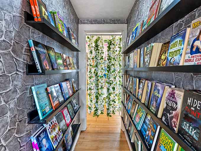 Stone textures and moody lighting create the perfect dungeon atmosphere for horror fans seeking their next delicious nightmare.