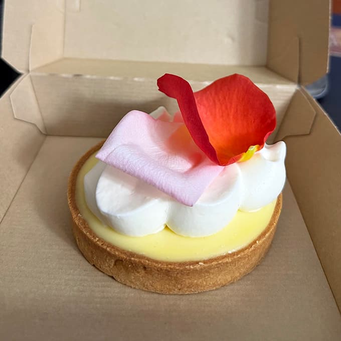 This lemon tart balances sweet and tart like a tightrope walker, topped with meringue that's been torched to golden perfection.