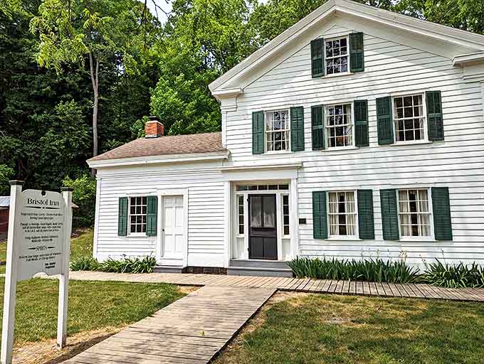The Bristol Inn once welcomed weary travelers seeking respite from dusty roads – now it welcomes modern visitors seeking connection with the past.