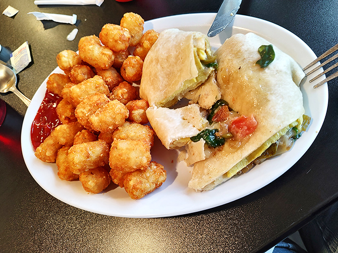 Golden-fried cheese curds with marinara dipping sauce &ndash; the appetizer that's ordered at nearly every table and disappears faster than Vermont maple syrup on hot pancakes.