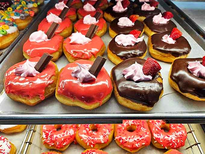 Dessert or breakfast? Why choose! These strawberry and chocolate masterpieces blur the line between morning treat and decadent dessert.