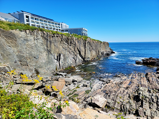 Nature built these cliffs over millennia, but it took human vision to create a resort that complements rather than competes.