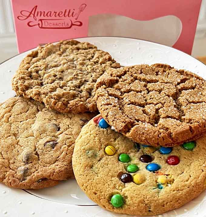 Cookie perfection in four distinct personalities &ndash; like the dessert version of the Golden Girls.