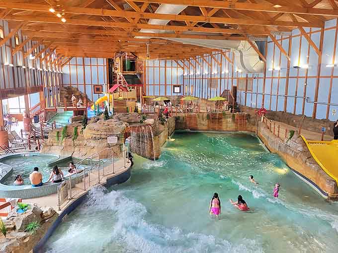 Grand Bear Falls Indoor Waterpark ensures weather never ruins your plans, because fun shouldn't depend on sunshine.