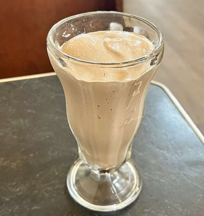 This isn't just a milkshake &ndash; it's a frothy time machine in a glass that makes you wonder why anyone bothered to improve on perfection.