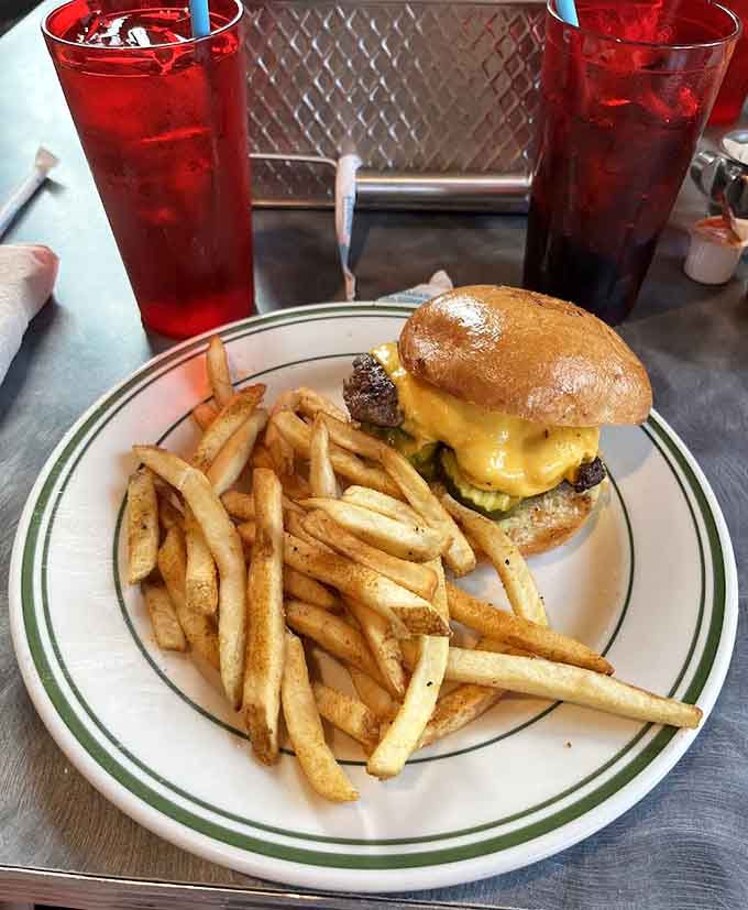 This burger proves HangOverEasy's talents extend well beyond the breakfast hours into serious lunch territory.