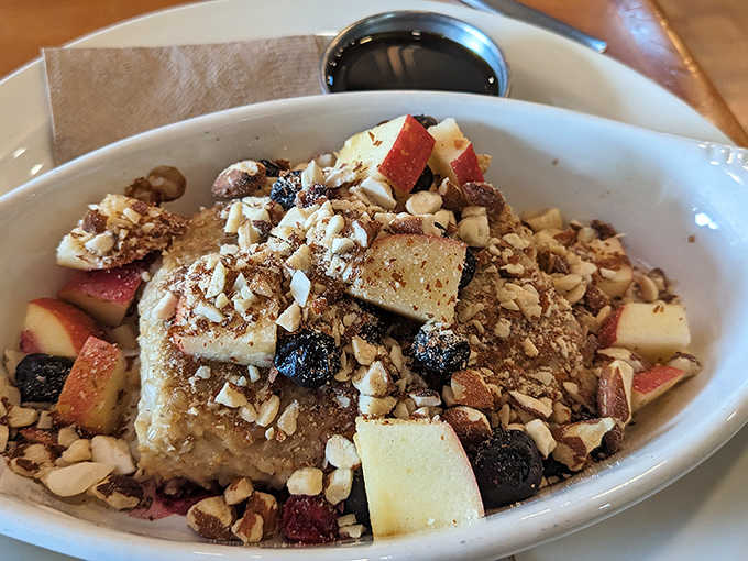 Not your grandmother's oatmeal &ndash; this Irish bowl of comfort comes loaded with toppings that transform breakfast into an event worth waking up for.