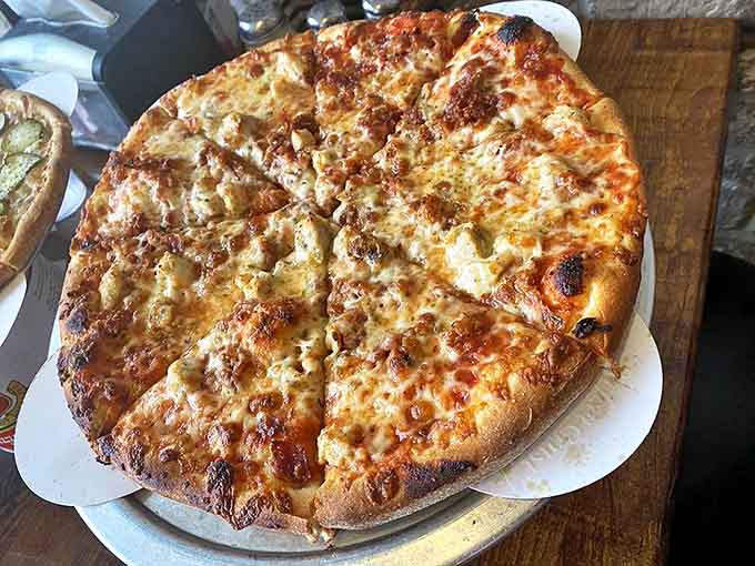 The New Orleans pizza showcases what happens when creative minds are allowed to play with traditional forms &ndash; unexpected and utterly delicious.