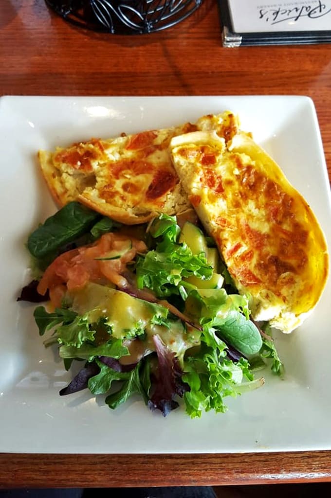 Chicken quiche proving poultry belongs in pastry, with that perfect custard doing all the heavy lifting flavor-wise.