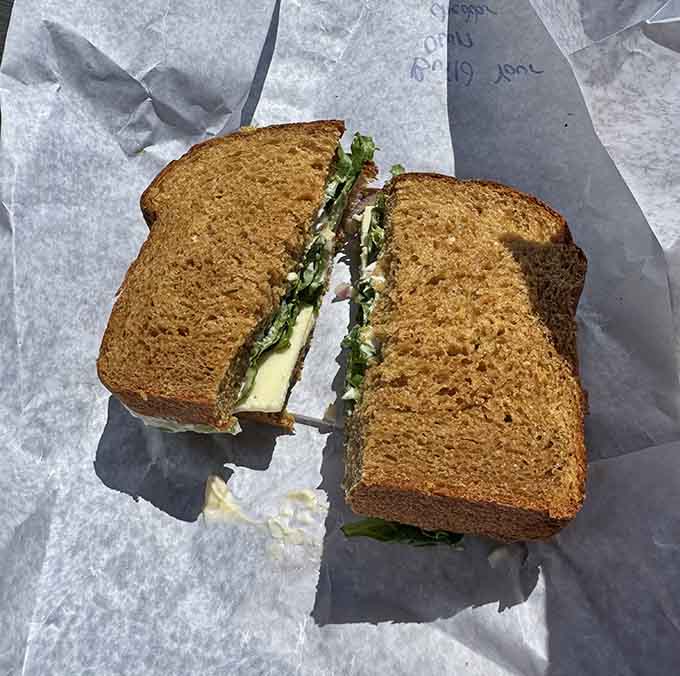 Sometimes the best sandwiches are the simple ones, where fresh ingredients speak for themselves without unnecessary complications.