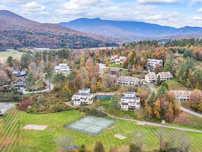 Resort living meets mountain magic, where your room comes with a view that's basically a screensaver come to life.