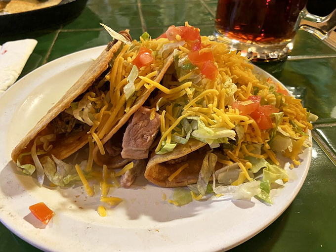 These aren't just tacos, they're little handheld masterpieces &ndash; simple, authentic, and piled with just the right amount of toppings.