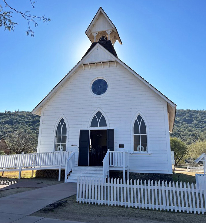 This pristine white church was the social media platform of its day &ndash; the place where everyone gathered to see and be seen.