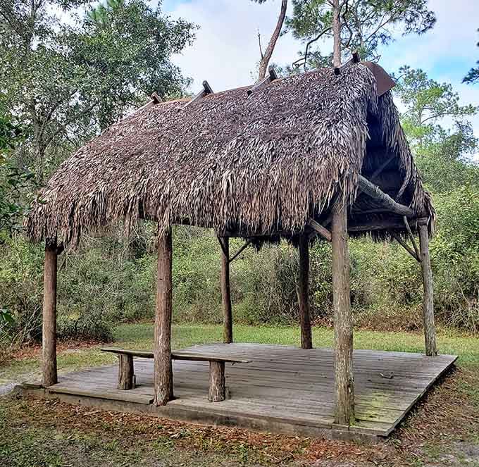 The traditional Seminole chickee hut showcases indigenous architectural genius &ndash; perfectly adapted to Florida's climate long before air conditioning existed.