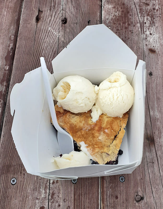Warm pie meets cold ice cream in a combination so perfect, it should probably be illegal in several states.