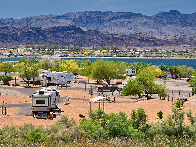 RV paradise with a view &ndash; camping spots that rival five-star resorts for their waterfront vistas.