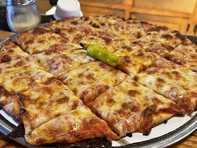 O'Riley's cheese pizza achieves that perfect balance of crispy-yet-chewy crust and melty cheese that defines pizza greatness.
