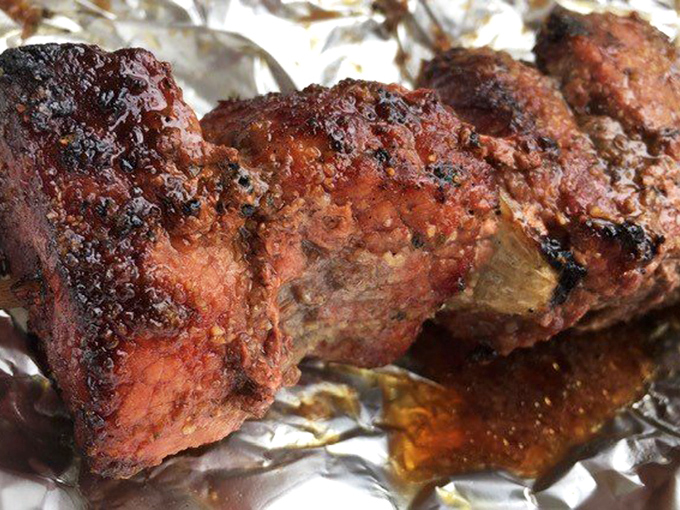 These kabobs aren't just cooked&mdash;they're respected. The char marks tell stories of perfect heat and timing that would make a pitmaster weep.