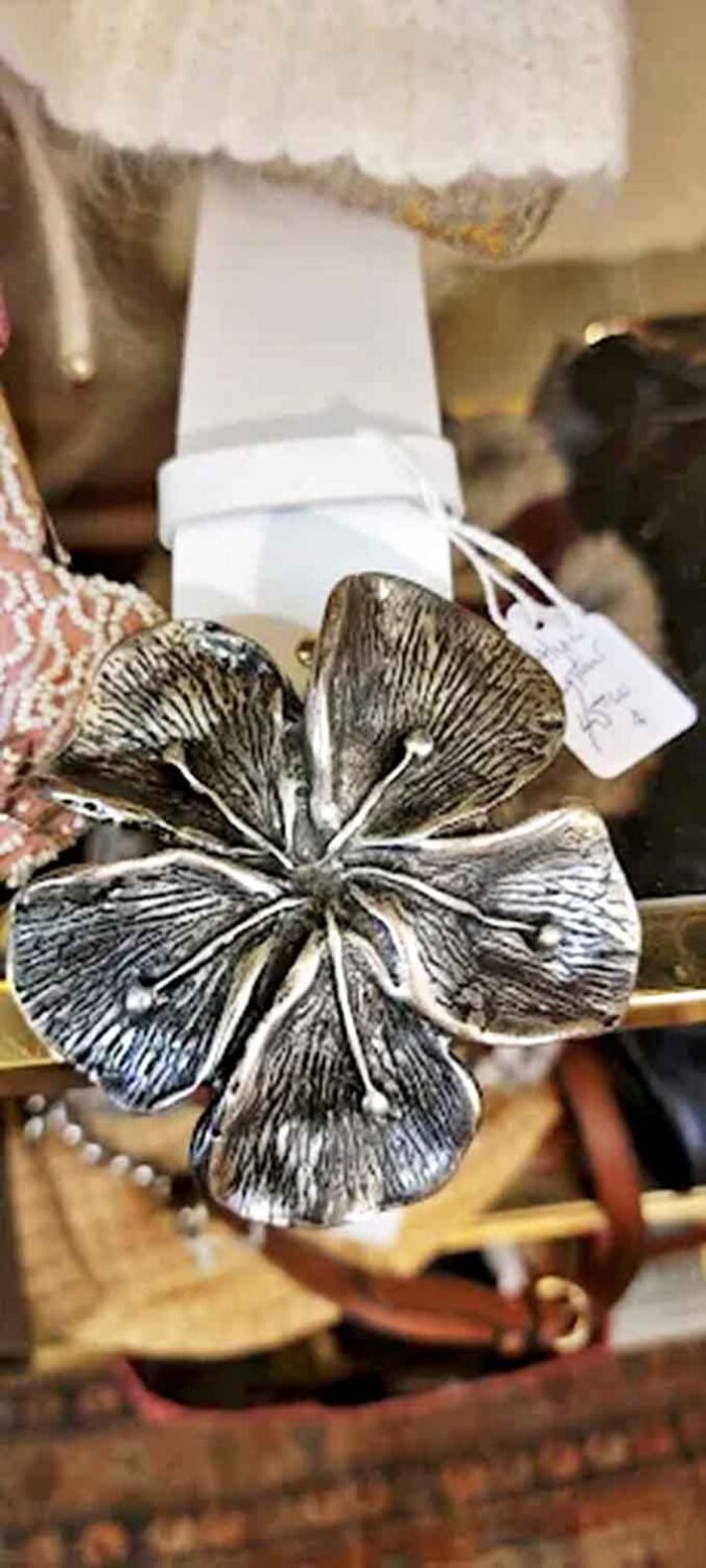 Not just a flower-shaped ashtray &ndash; it's a silver bloom that survived cocktail parties of yesteryear, ready to become your jewelry catch-all or conversation piece.