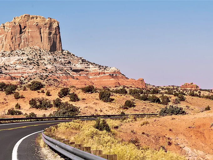 Mother Nature showing off her best angles &ndash; this scenic view captures the raw, untamed beauty that makes Route 98 a driver's paradise.