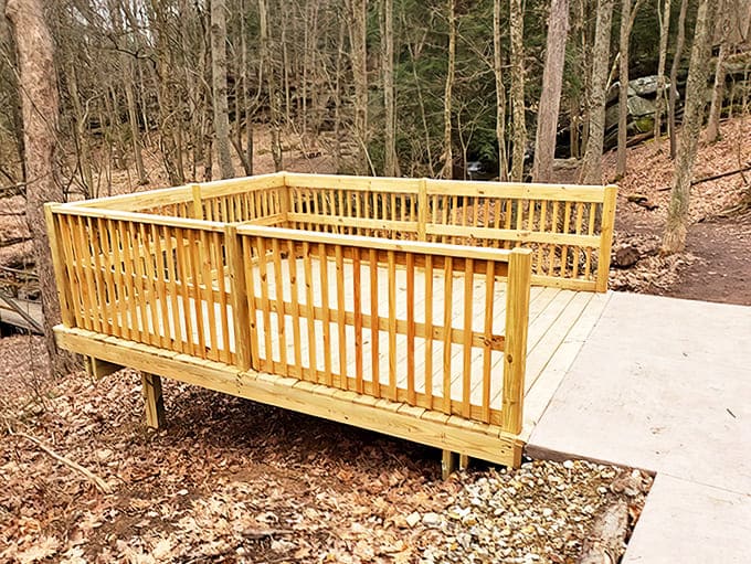 This viewing deck offers front-row seats to nature's greatest show, no tickets required&mdash;just a willingness to venture off the beaten path.